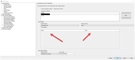 How To Add Layers To The Project Setup Automated Layer And Color Settings Section In AutoCAD