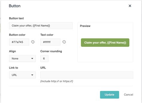 Adding Bulletproof Buttons To Legacy Emails Act On Connect Home