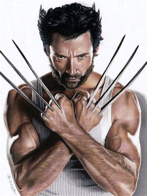 Comic Wolverine Beard Style