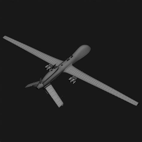 Drones De General Atomics Modelo 3d 159 Unknown Free3d