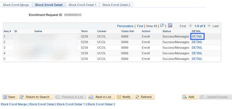 Block Enrollment Emory University Atlanta Ga