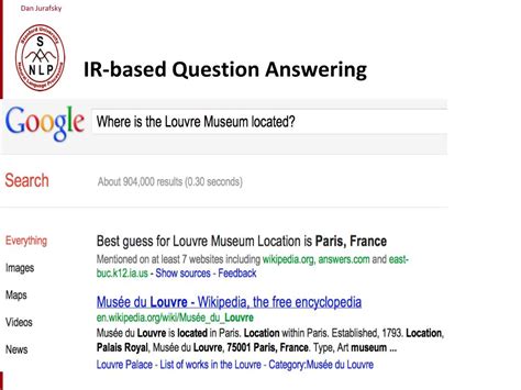 Ppt Natural Language Question Answering Powerpoint Presentation Free Download Id5230508