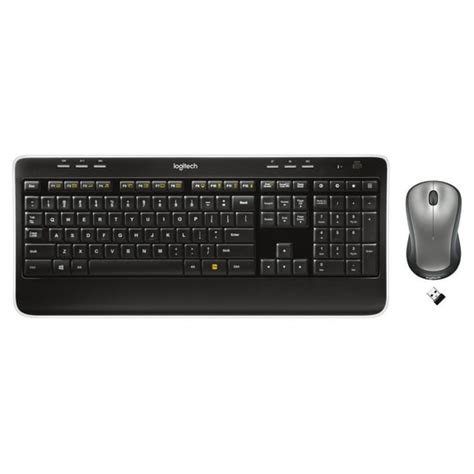Logitech Mk550 Usb Cordless Ergonomic Wave Keyboard And Mouse Combo With