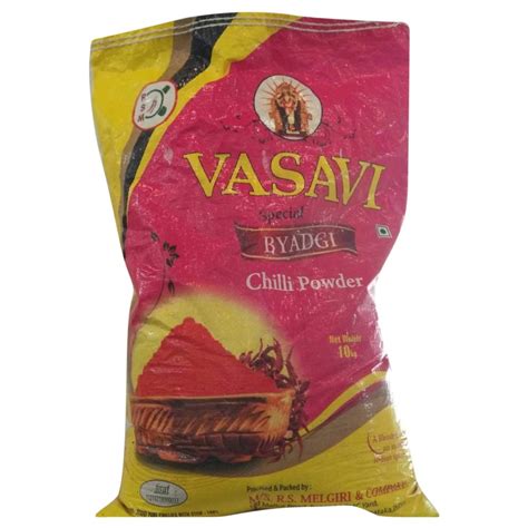 Vasavi Byadgi Red Chilli Powder 10 Kg Pp Bag At ₹ 199kg In Byadgi