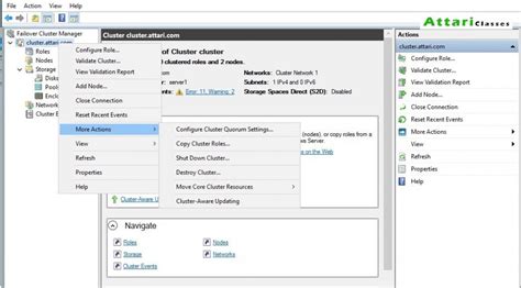 How To Set Up And Configure Failover Cluster In Microsoft Windows Server