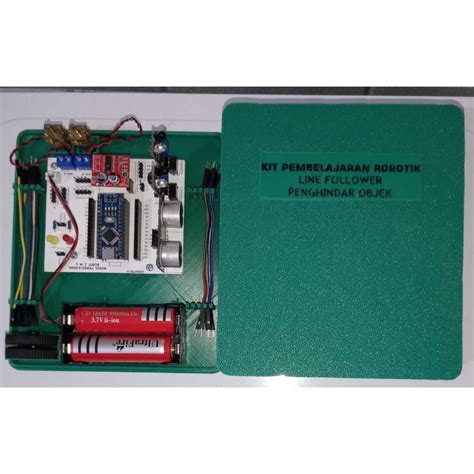 Jual Kit Praktikum Robotik Line Follower Dan Penghindar Objek Shopee Indonesia