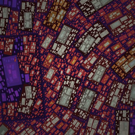 Polygon Packing With Auto Generated Palettes Inspired By The Work Of