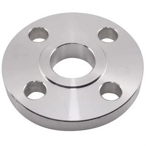 Round ASTM A105 Stainless Steel Flange For Oil Industry Size 1 5