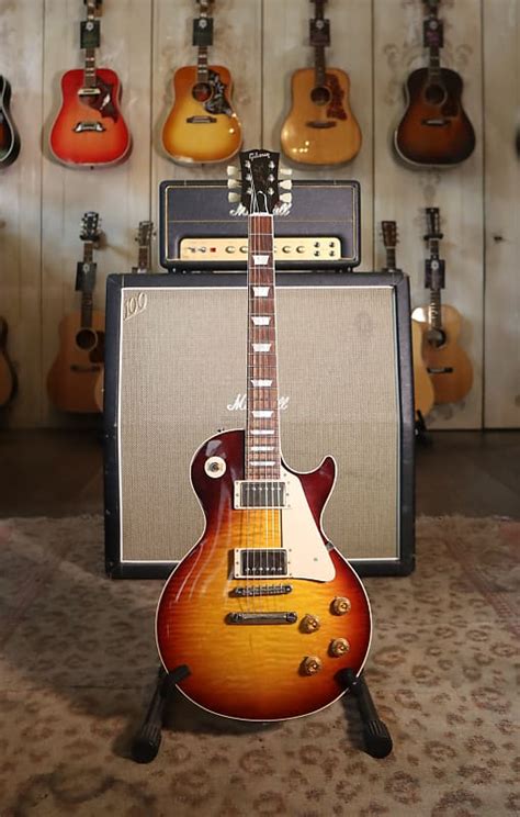 Gibson 59 Les Paul 2016 Sunburst Vos Reverb