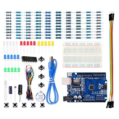 Kit Arduino Uno Básico Electronica Club