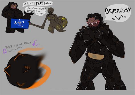 Rule 34 Absurd Res Anthro Arachnid Aroni Sketched Artist Arthropod Behemoth Evolve Duo