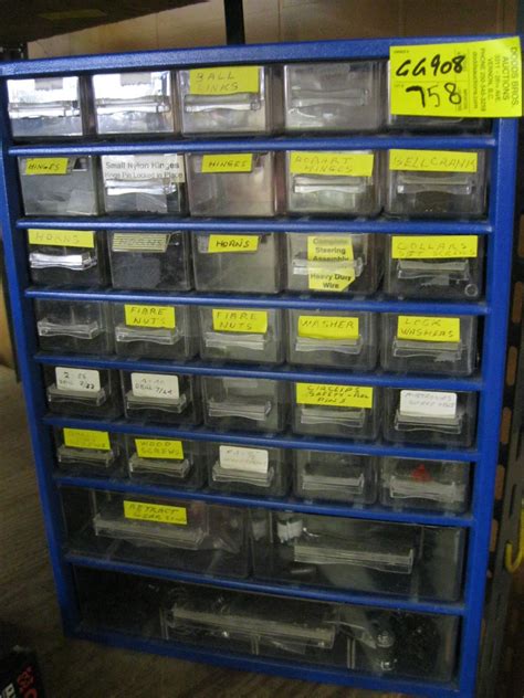 Multi Drawer Storage Unit W Contents