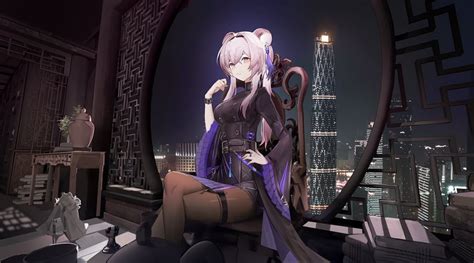 Lin Arknights Drawn By Roupo99 Danbooru