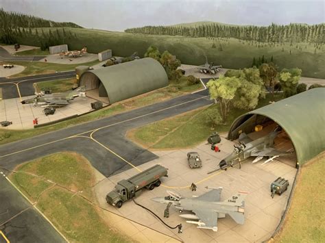 Model Dioramas Airfields 1 48 Scale