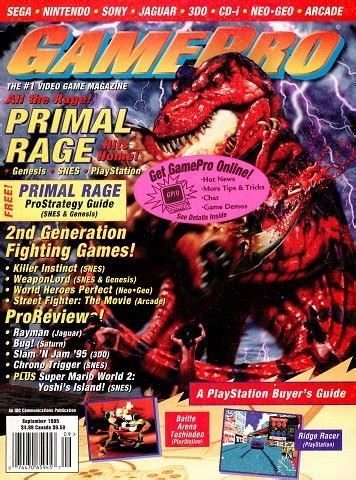 Updated Release GamePro Issue 74 September 1995 New Releases