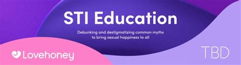 Sti Education Initiatives Lovehoney And Tbd