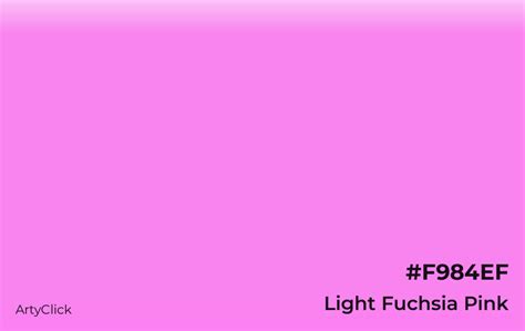 Light Fuchsia Pink Color Artyclick
