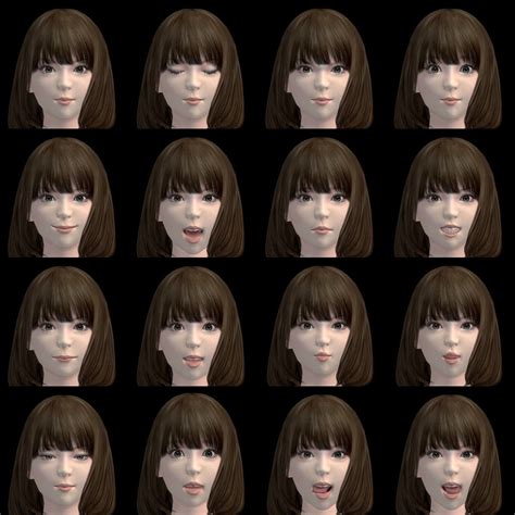 T Pose Rigged Model Of Mariko In Christmas Costume V02 3D Model Rigged