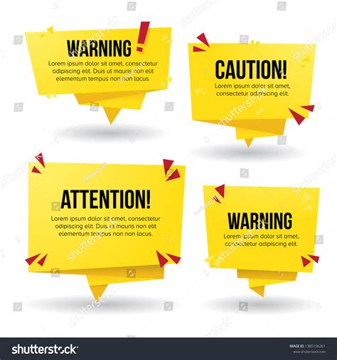 3 018 Warning Text Box Images Stock Photos Vectors Shutterstock