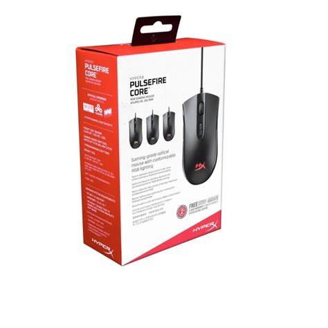 Mouse Hyperx Pulsefire Core Rgb Gaming Progaming