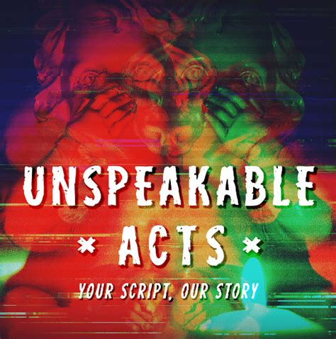 Lcf Unspeakable Acts At East Street Lanes Event Tickets From Ticketsource