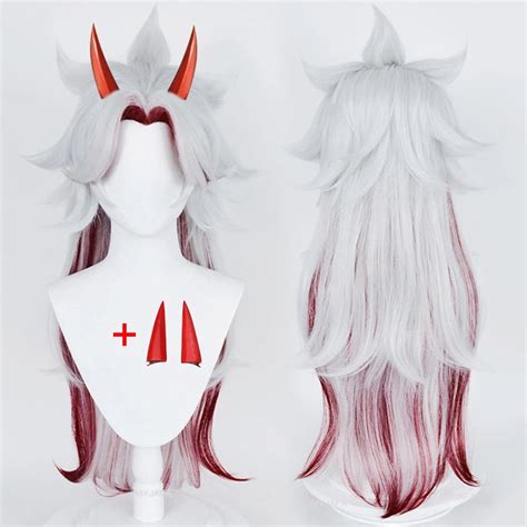 Arataki Itto Wig Cosplay Genshin Impact Etsy