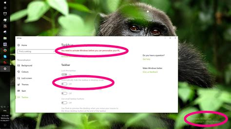 How Do I Auto Hide Taskbar In Windows Without Activation Super User