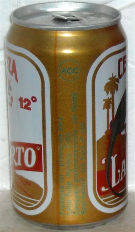 Lagarto Beer 330ml Cuba 1998