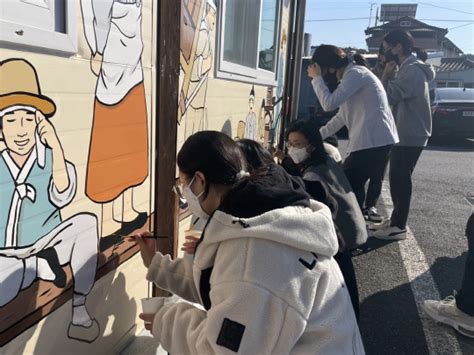 서천군 판교장 문화를 품다 벽화 그리기 행사