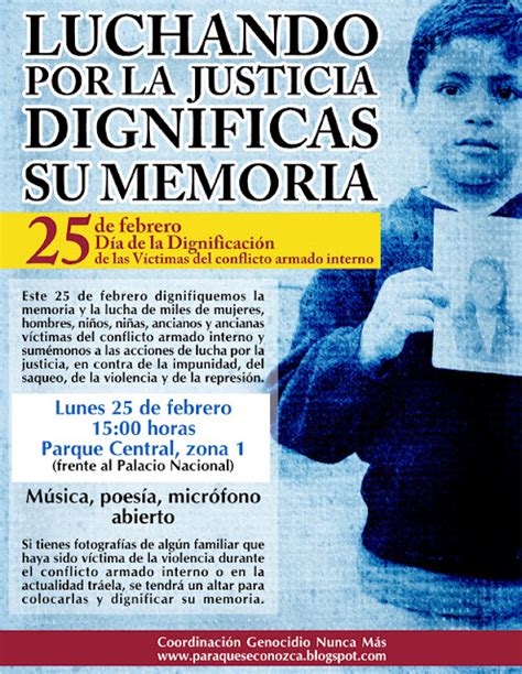 noticias COMUNICARTE 25 de febrero Día de la Dignificacion de las