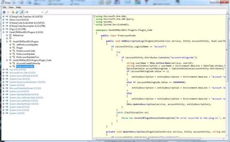 Crm 2015 How To Decompile A Plugin Assembly Dll Hosks Dynamic Blog