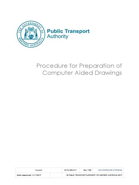 Preparation Of Computer Aided Drawings Cad Pdf Auto Cad