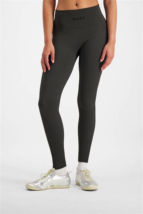Bonds Move Rib Seamless Legging Womens Leggings Cqxni