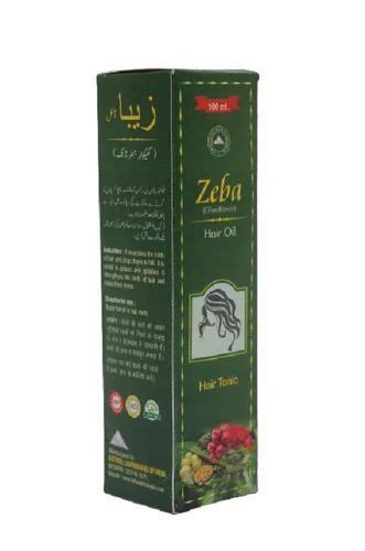 Zeba Herbal Hair Oil Packaging Size Ml At Rs Bottle In Beswan