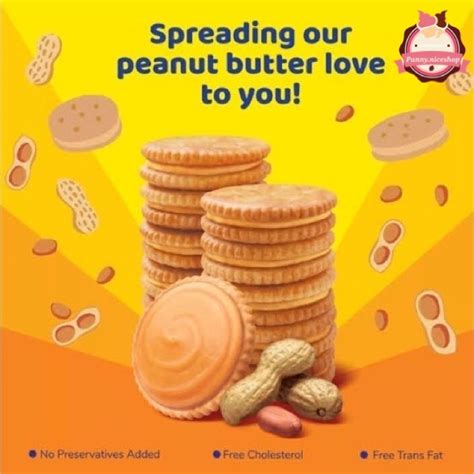 จูลี่ส์ ขนมบิสกิต พีนัทบัตเตอร์ 180 กรัม แพค 12 ชิ้น Julles Peanut
