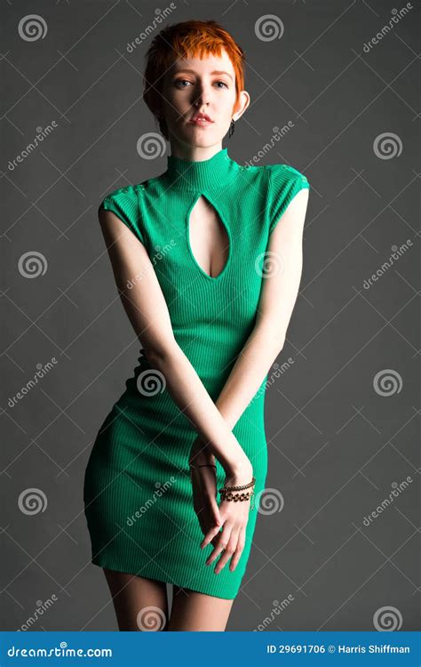 Redhead Stock Photo Image Of Slim Attractive Skinny 29691706