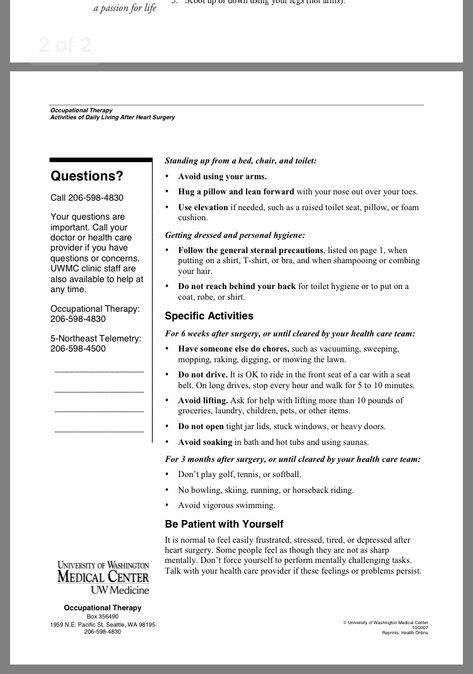 7 Best Sternal Precautions Ideas Sternal Precautions Occupational