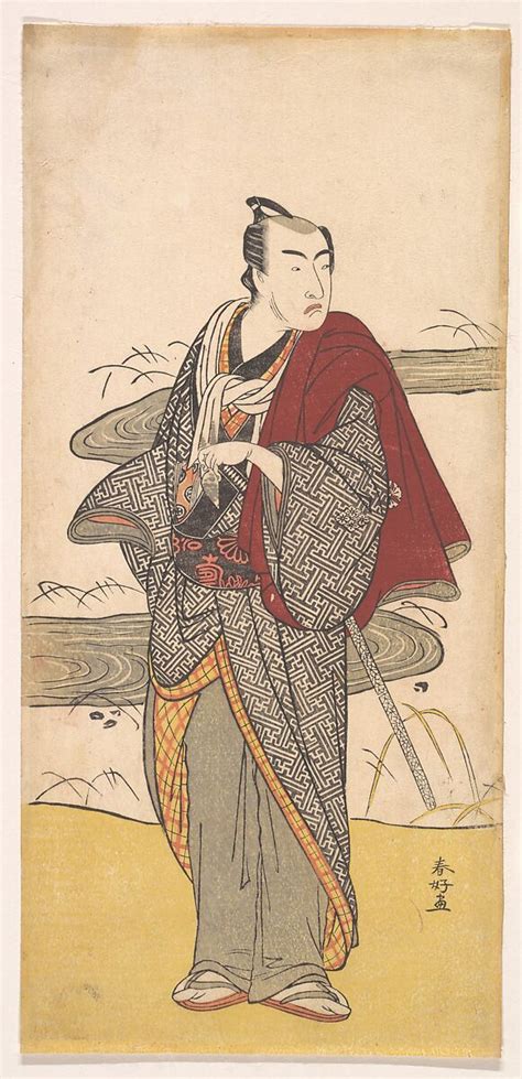 Katsukawa Shunkō The Actor Matsumoto Koshiro 4th As A Man Japan