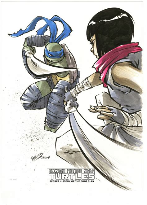 Teenage Mutant Ninja Turtles Secret History Of The Foot Clan By Sophie