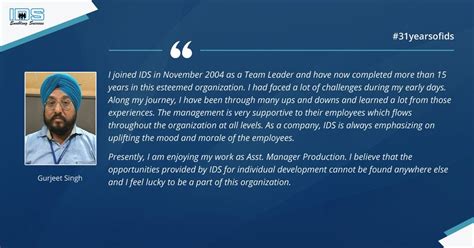 Ids Infotech Limited On Linkedin 31yearsofids Lifeatids