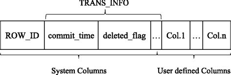 The Common Structure Of A Record In RDBMS Download Scientific Diagram