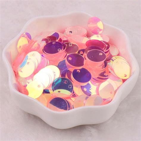 Round Sequins 10 Mm Sequins For Crafts Sequins With Hole Craft