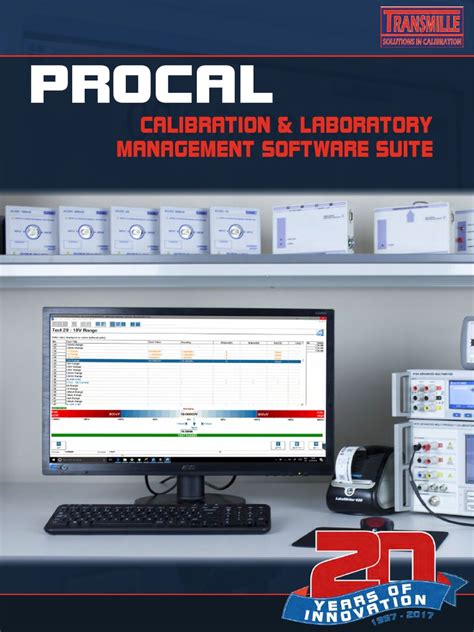 Procal Calibration And Laboratory Management Software Suite Pdf Calibration Microsoft Access