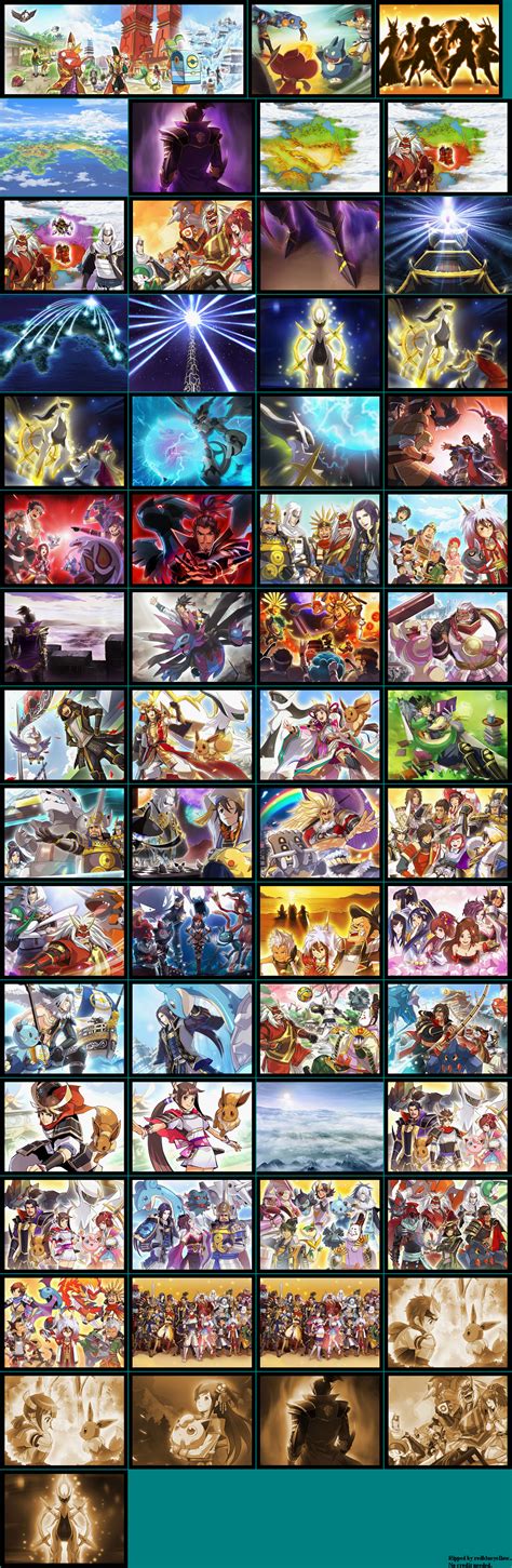 The Spriters Resource Full Sheet View Pokémon Conquest Cutscenes