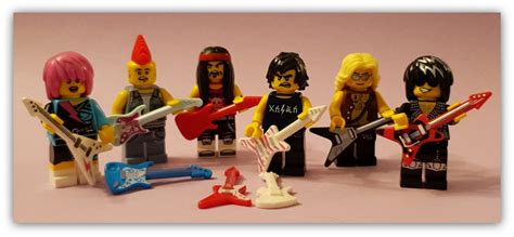 Lego Musical Instruments Minifigures Making Sweet Music
