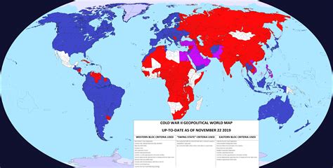 Cold War Map Blank