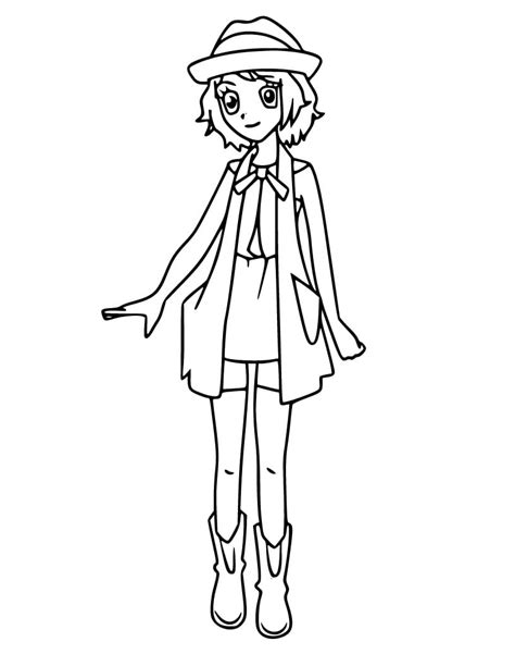 Serena Pokemon Image Coloring Page Download Print Or Color Online