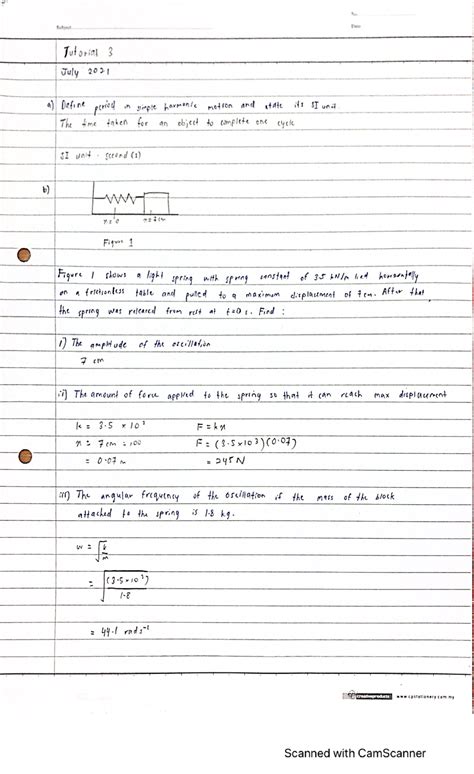 Tutorial Applied Sciences Studocu