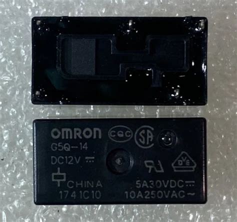 1 Pole Omron G5q 14 Power Relays Model Namenumber G5q 14 Dc12v