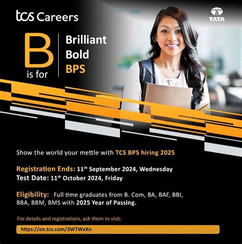 Zohaib Khan On Linkedin Tcs Bps Hiring